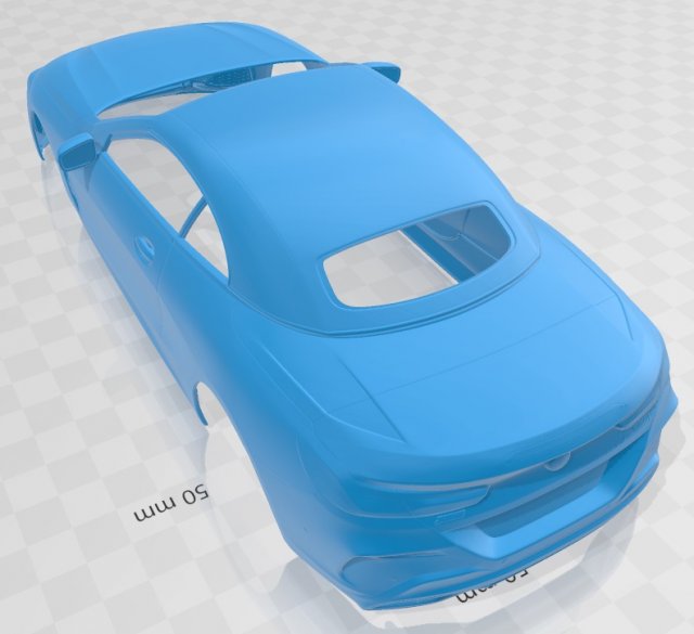8 Series G14 Convertible M850i 2019 Printable Body Car 3D Print Model ...