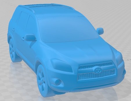 Toyota RAV4 2010 Limited Printable Car 3D Print Model in Automotive ...