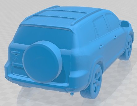 Toyota RAV4 2010 Limited Printable Car 3D Print Model in Automotive ...