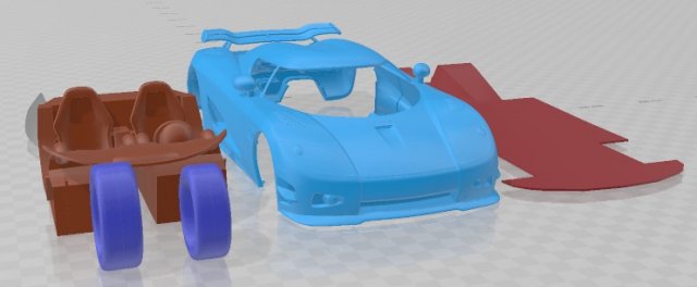 Koenigsegg Trevita CCXR 2010 Printable Car 3D Print Model in Automotive ...