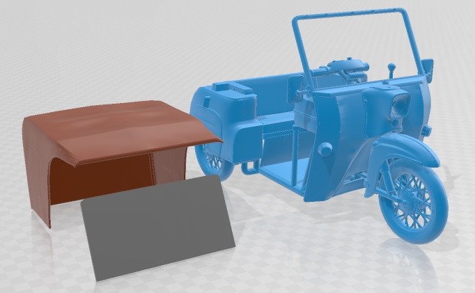 Simson Duo Motorcycle Printable Modèles 3D en vedette in Automobile ...