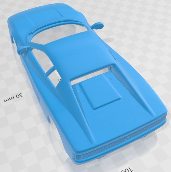 Ferrari Testarossa 512TR 1991 Printable Body Car 3D Print Model in ...