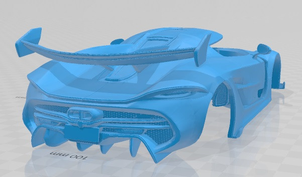 Koenigsegg Jesko 2019 Printable Body Car 3D Print Model in Automotive ...