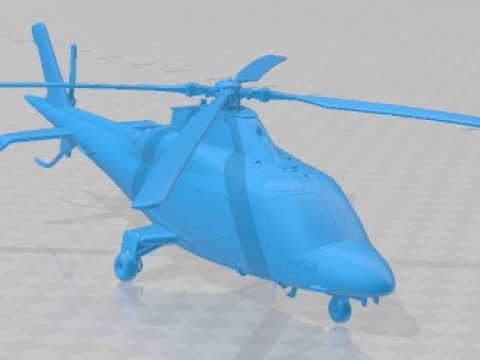 Agusta Westland AW 109 Hélicoptère imprimable Modèles 3D en vedette in ...