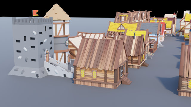 Village asset pack 3D Model in Game Assets 3DExport