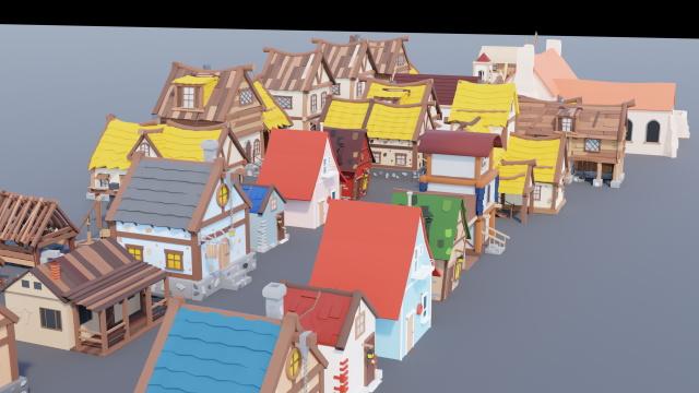Village asset pack 3D Model in Game Assets 3DExport