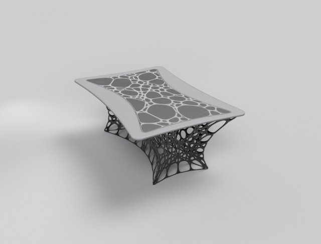 bio-table 3D Model in Table 3DExport