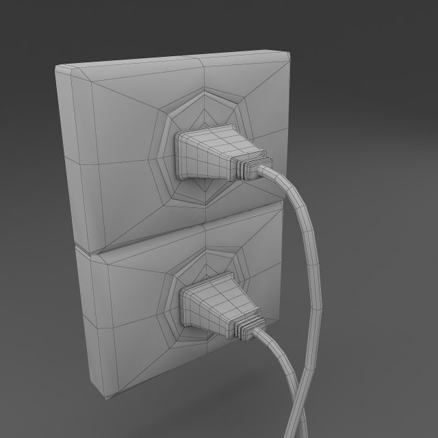 power outlet 3D Model in Other 3DExport
