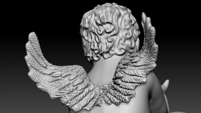 Angle 3D Print Model in Sculpture 3DExport