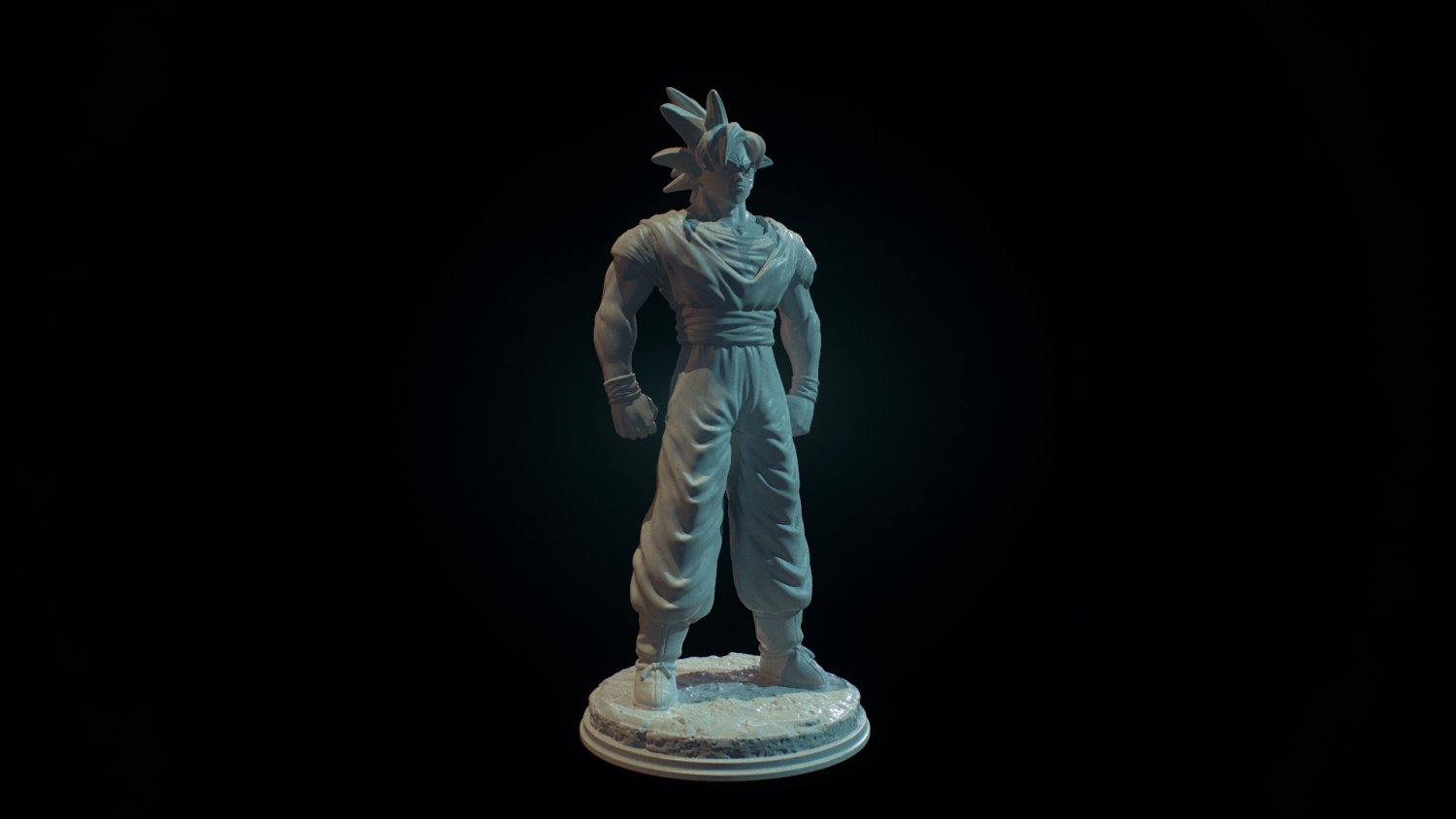 Goku Dragon Ball Z 3D Model in Toys 3DExport