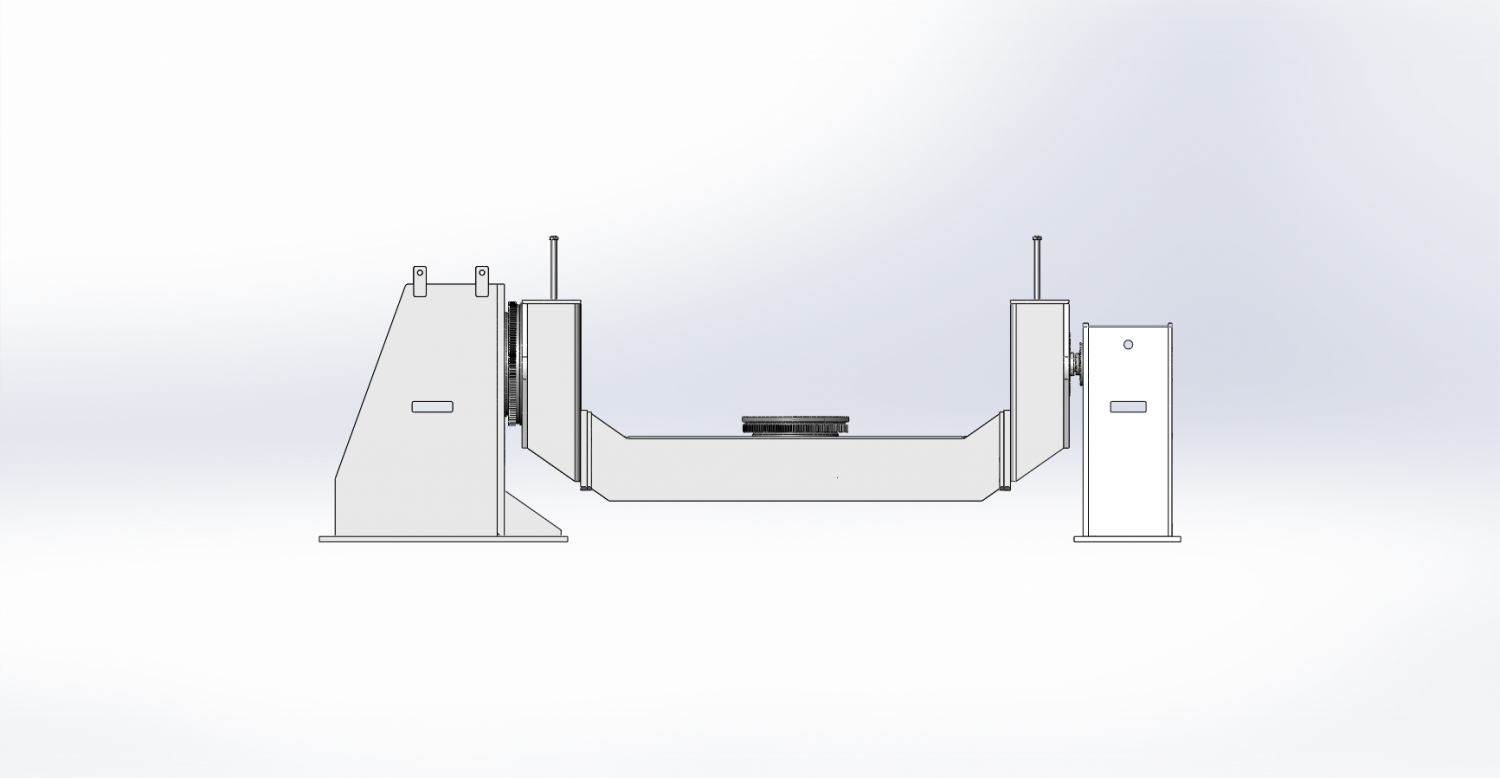2500 kg positioner body 3D Model in Machines 3DExport