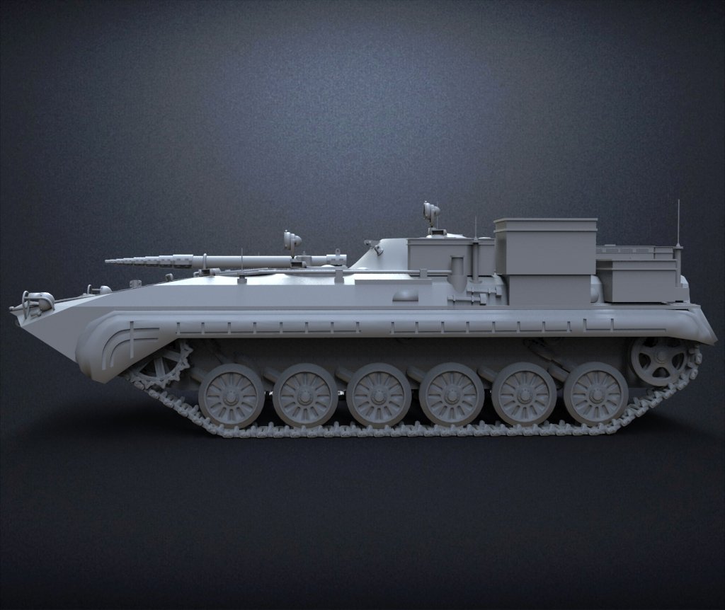 infantry fighting vehicle bmp-1 3D Print Models in Vehicle 3DExport