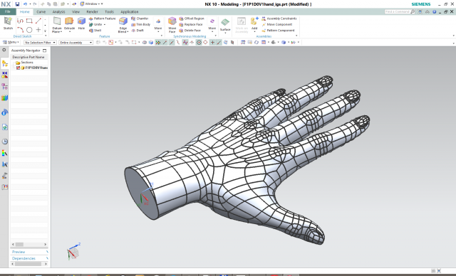 Cad-friendly casual woman hand model f1p1d0v1hand 3D Model in Woman ...