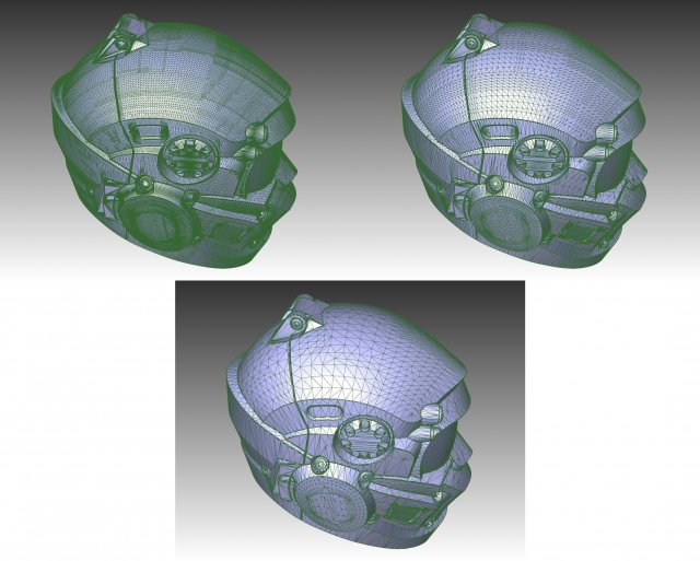 cad-friendly helmet model h1v1 3D Print Model in Clothing 3DExport