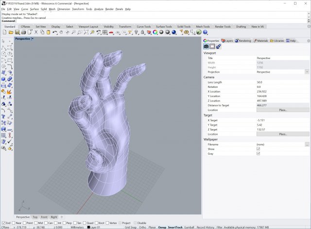 cad-friendly casual woman hand model f1p2d1v1hand 3D Model in Anatomy ...
