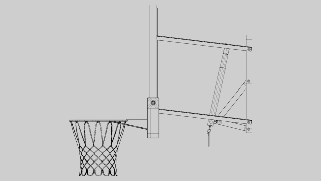 Basketball Goal 3D Model in Sports Equipment 3DExport