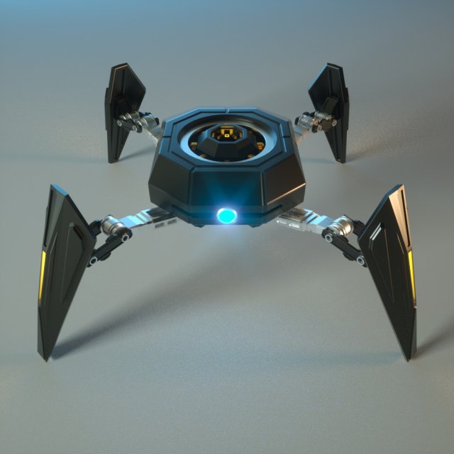 robot beetle 3D Model in Robot 3DExport