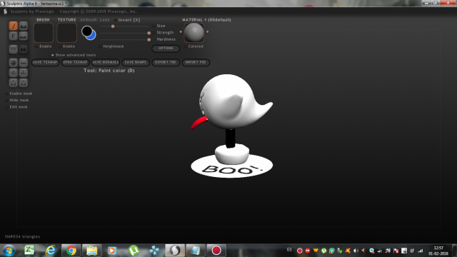 boo 3D Model in Other 3DExport