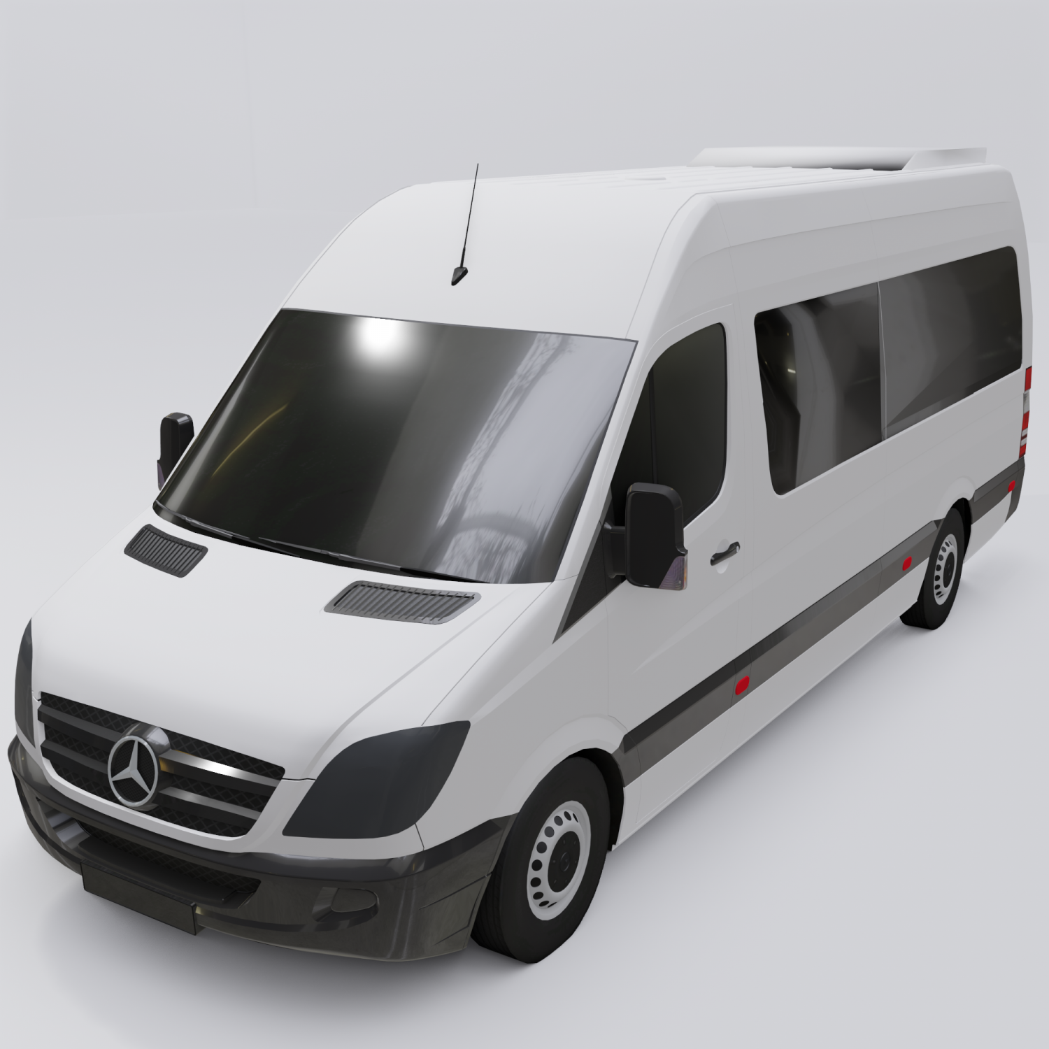 Mercedes Sprinter 3D Model in Van and Minivan 3DExport