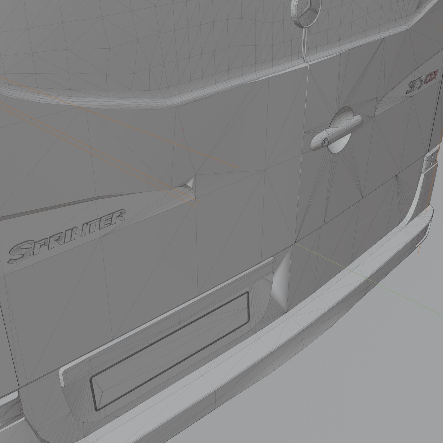 Mercedes Sprinter 3D Model in Van and Minivan 3DExport