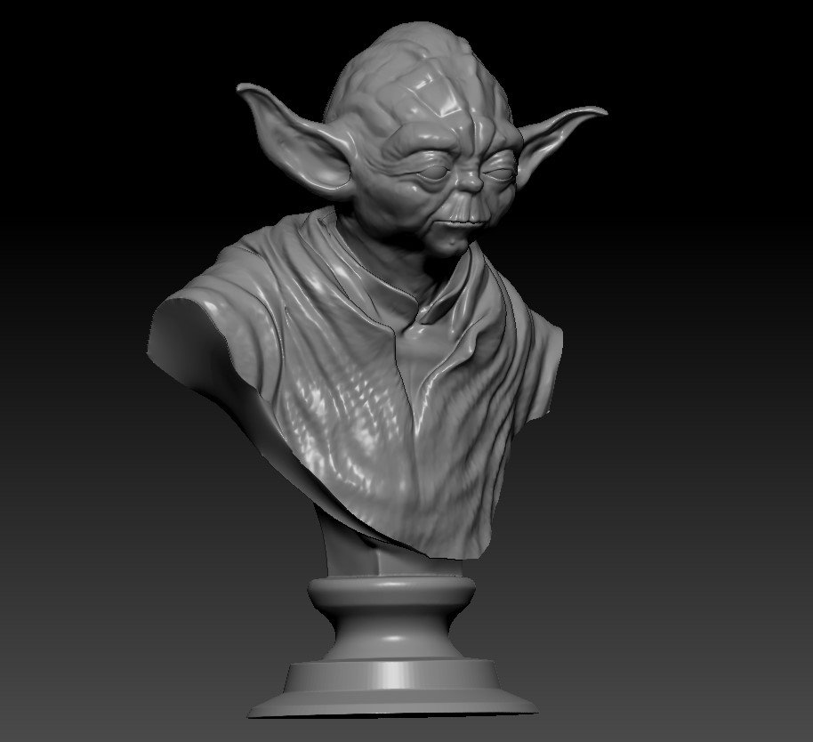 Yoda 3D Model in Monsters & Creatures 3DExport