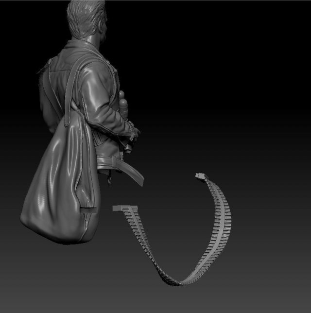 terminator 2 judgment day 3D Print Model in Figurines 3DExport