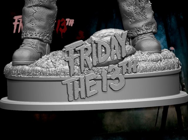 Friday the 13th 3D Print Model in Figurines 3DExport
