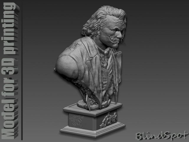 Joker 3D Print Model in Figurines 3DExport