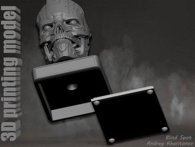 The Terminator REV-9 3D Print Model in Monsters & Creatures 3DExport