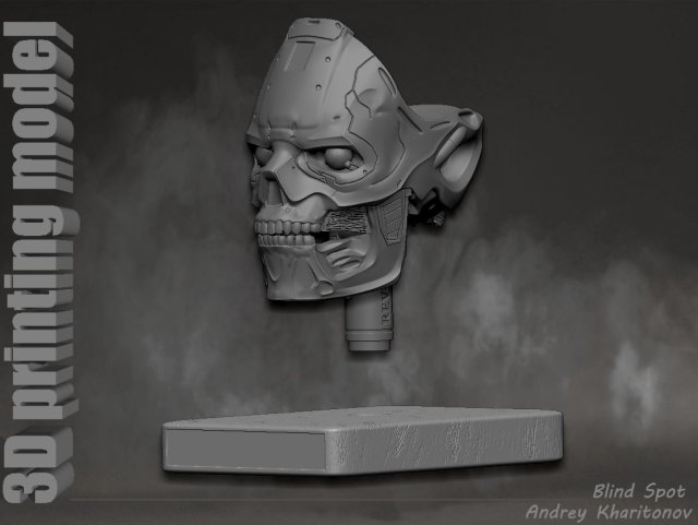 The Terminator REV-9 3D Print Model in Monsters & Creatures 3DExport