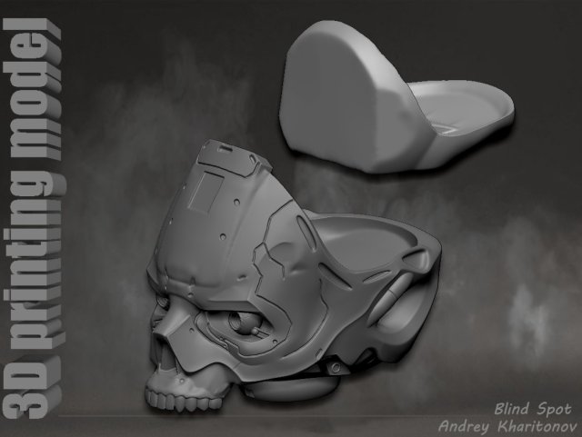 The Terminator REV-9 3D Print Model in Monsters & Creatures 3DExport