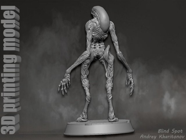 Alien Resurrection 3D Print Model in Monsters & Creatures 3DExport