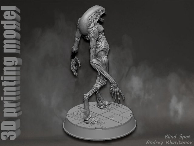 Alien Resurrection 3D Print Model in Monsters & Creatures 3DExport