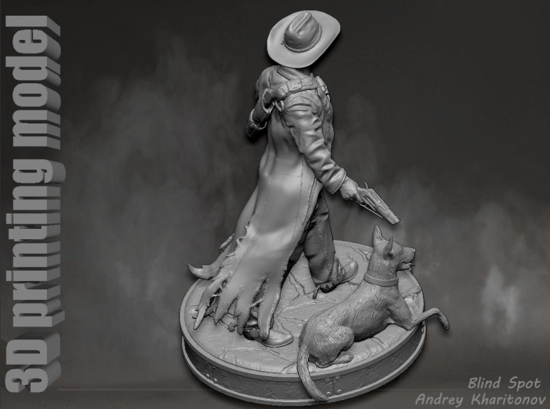 Ghoul Fallout 3D Print Model in Monsters & Creatures 3DExport