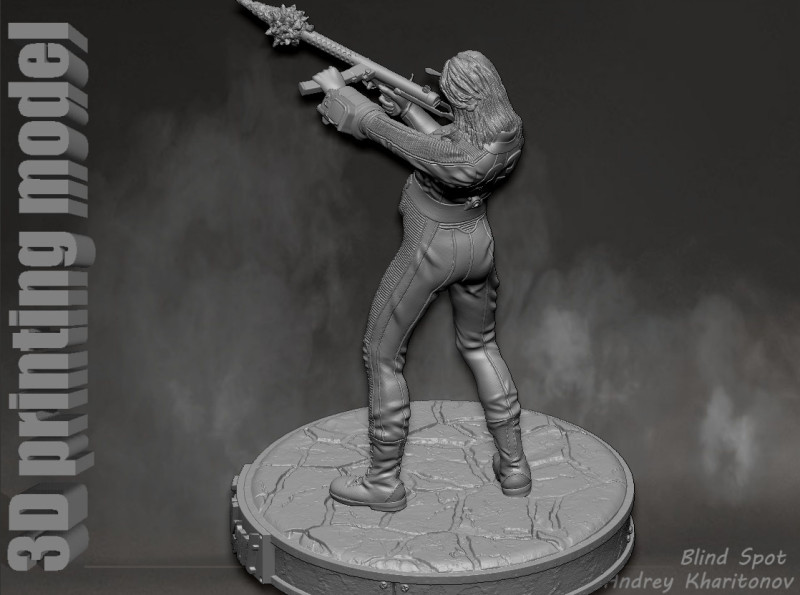 Steph Harper Fallout 3D Print Model in Woman 3DExport