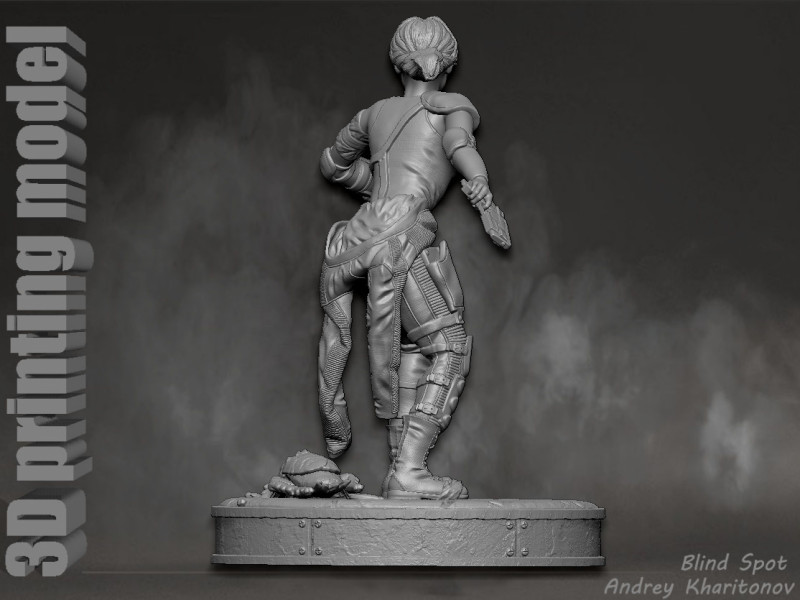 Lucy Fallout 3D Print Model in Woman 3DExport
