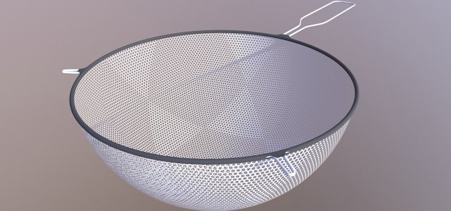 strainer 3D Model in Cookware Tools 3DExport
