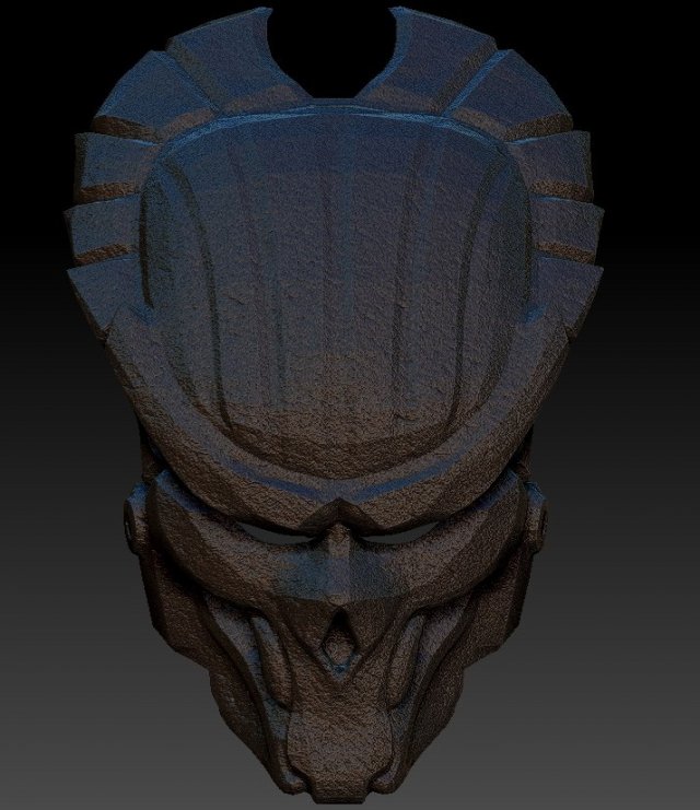 predator skull 3D Model in Monster 3DExport