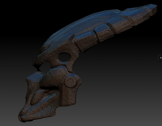 predator skull 3D Model in Monster 3DExport