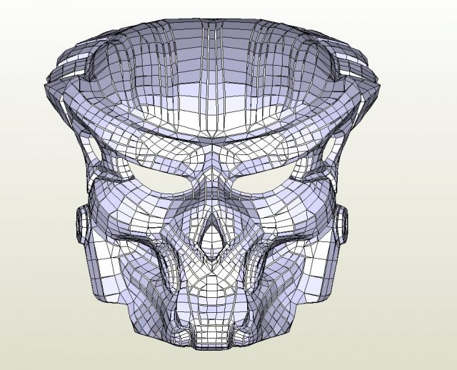 predator skull 3D Model in Monster 3DExport
