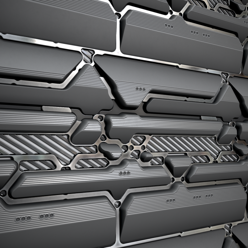 Sci-fi panel 70 PBR Texture CG Textures in 3D Textures 3DExport