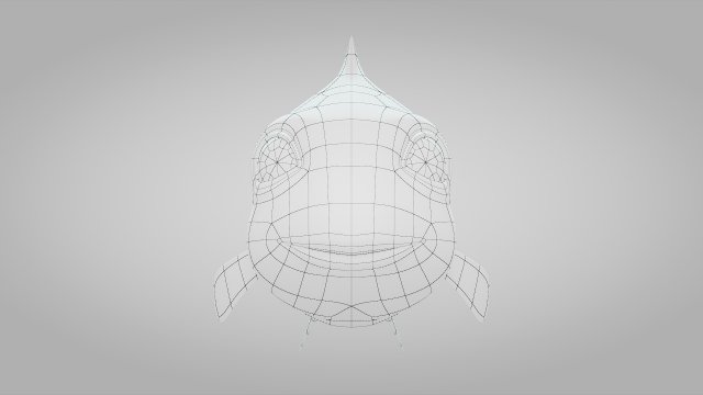 small fish animated 3D Model in Aquatic 3DExport