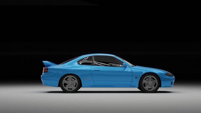 Nissan Silvia 3D Model in Sport Cars 3DExport