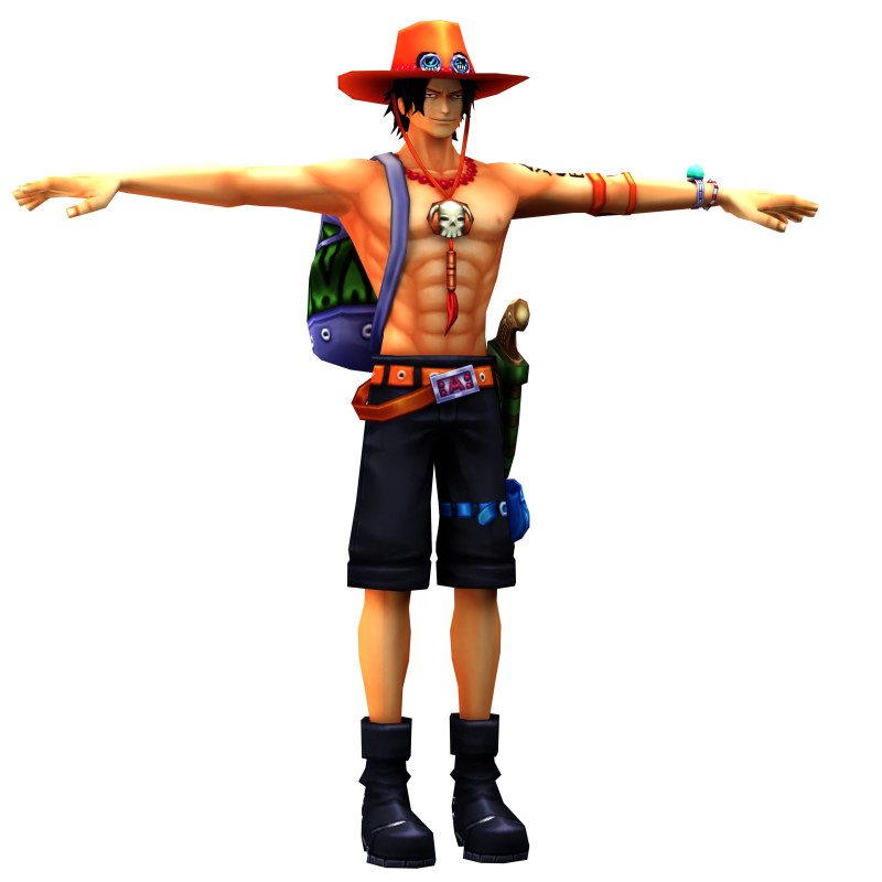 One piece coolection 3D Model in Cartoon 3DExport