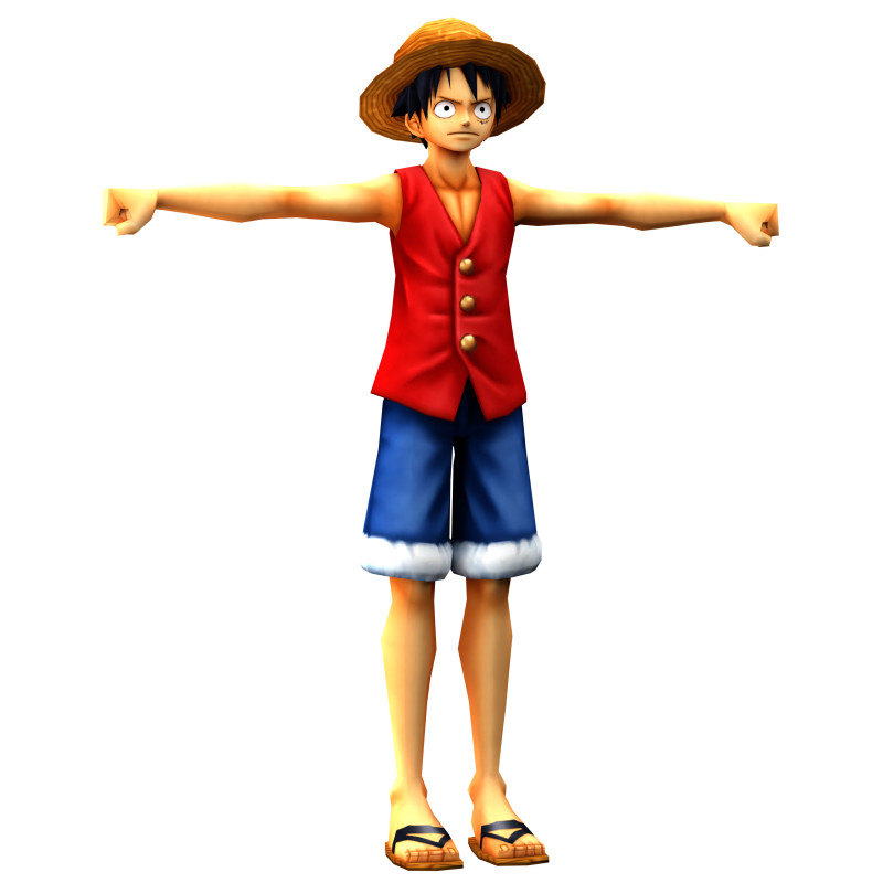 One piece coolection 3D Model in Cartoon 3DExport