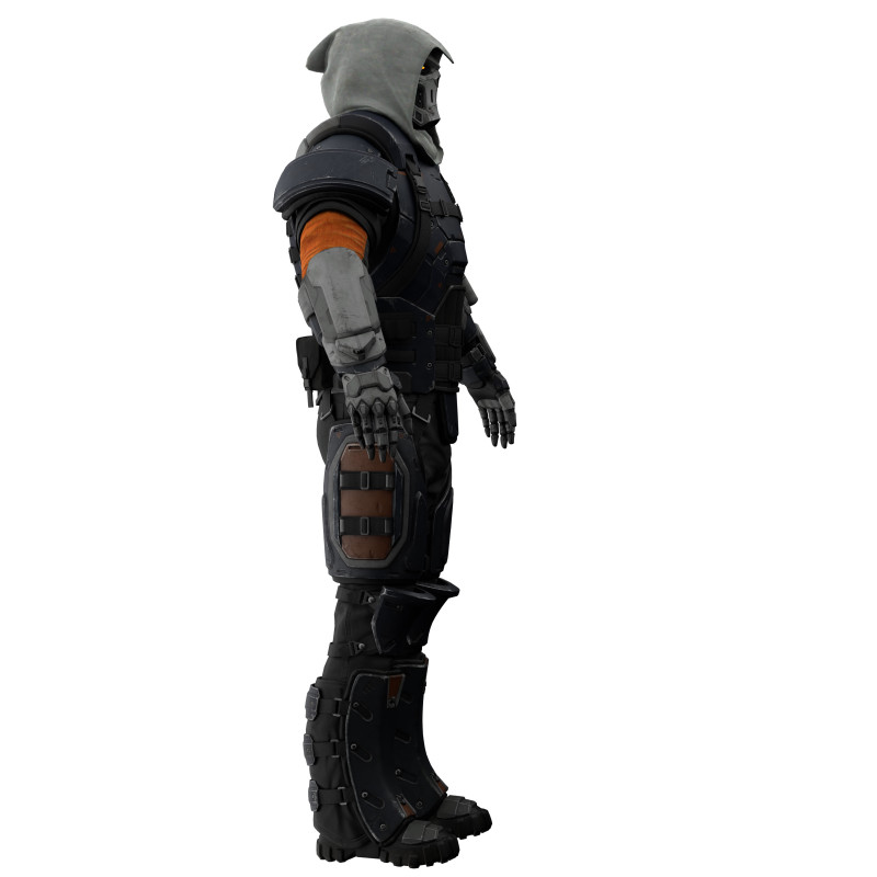 Taskmaster 3D Model in Fantasy 3DExport