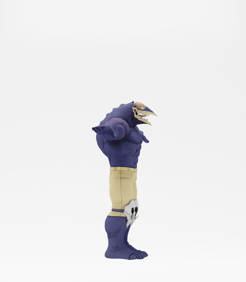 Nomu 3D Model in Monster 3DExport