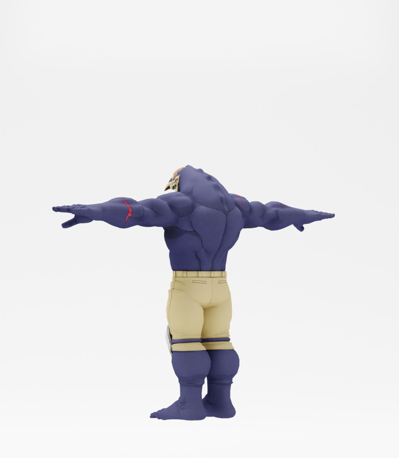 Nomu 3D Model in Monster 3DExport