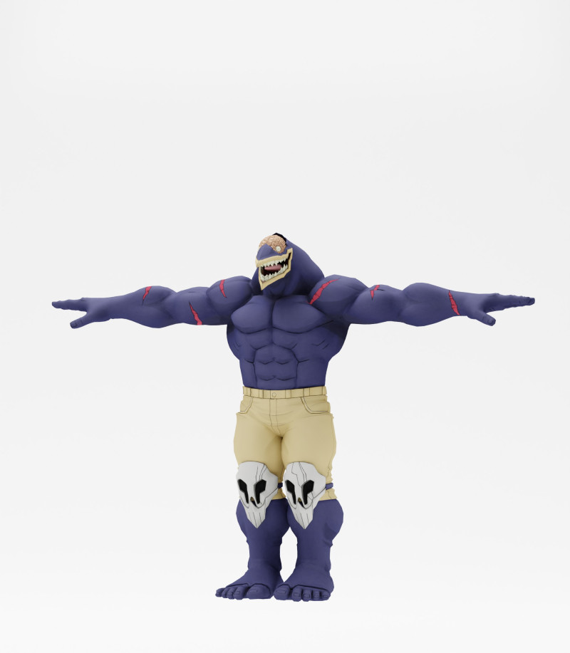 Nomu 3D Model in Monster 3DExport