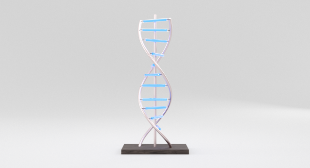 led dna lamp 3D Model in Lamp 3DExport